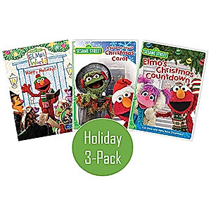 Ultimate Sesame Street Holiday 3-Pack DVD Collection: Elmo's World: Happy Holidays! / A Sesame Street Christmas Carol / Elmo's Christmas Carol