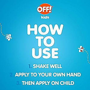 OFF! Kids Insect Repellent Spray, 100% Plant Based Oils, Safe for Use On Babies, Toddlers and Kids, 4 oz