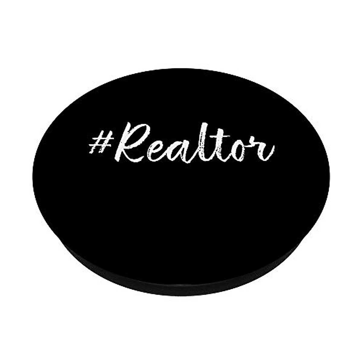 Hashtag Realtor Real Estate Agent Business Gifts Funny Quote PopSockets PopGrip: Swappable Grip for Phones & Tablets