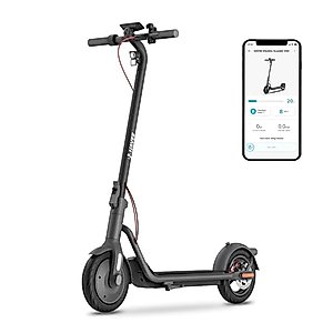 NAVEE Electric Scooter V40, 20 MPH Speed &25 Miles Range, 10" Pneumatic Tires, 700W Max Power, E-ABS and Rear Disk Brake, IP55 Waterproof, Foldable Electric Scooter for Adults, Teenager