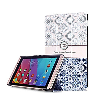 MNtech New Sleep Folding Stand Painted Leather Protective Case Cover For HUAWEI Mediapad M2 8.0inch (G)