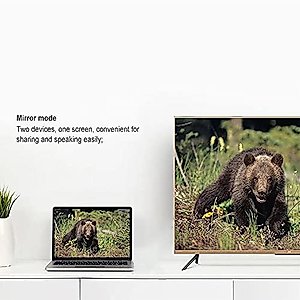4K/1080P Wireless HDMI Display Dongle Adapter, 2.4G/5G Dual Band Adapter Receiver, Screen Mirroring Miracast Dongle, Compatible for Android/iOS/Windows to TV Monitor Projector