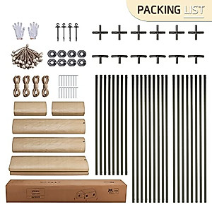 Gardesol Carport, 10'x20' Heavy Duty Carport with Roll-up Ventilated Windows, Portable Garage with Removable Sidewalls & Doors for Car, Truck, Boat, Car Canopy with All-Season Tarp, Beige