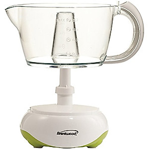 Brentwood J-15 24oz Electric Citrus Juicer, White