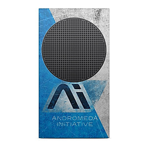Head Case Designs Officially Licensed EA Bioware Mass Effect Initiative Distressed Andromeda Graphics Vinyl Sticker Gaming Skin Decal Cover Compatible With Xbox Series S Console and Controller Bundle