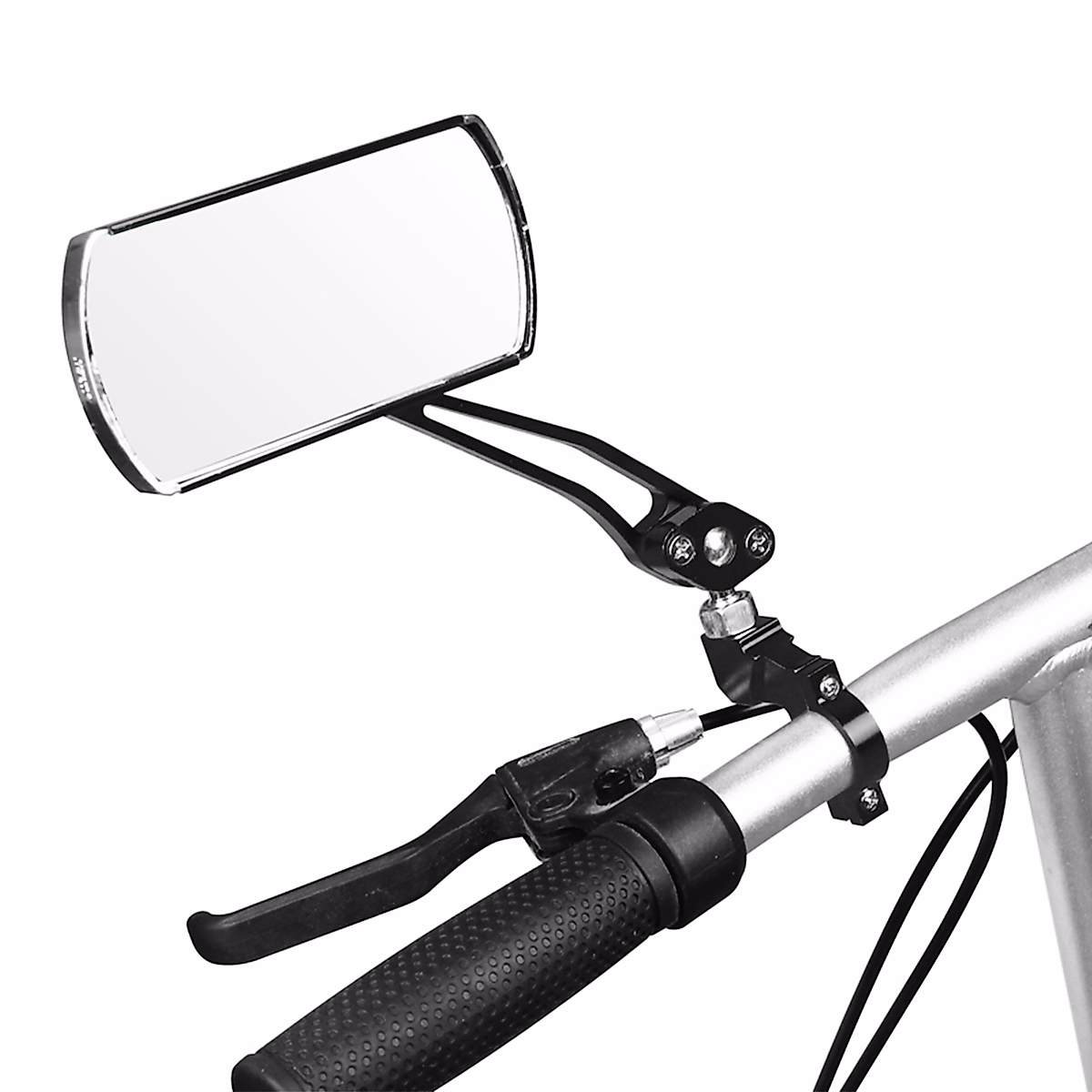 Jeemitery Bicycle Mirror,A Pair of 360°Rotation Back Rearview Mirror Handlebar Wide Angle Bike Mirror-Black