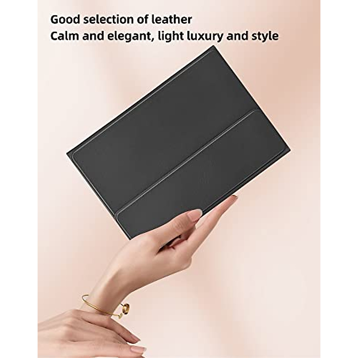 BAILI Z Fold 4 Keyboard Case with Bluetooth Keyboard Wirelessly Connects,Bluetooth Keyboard with Central Touchpad Built-in S Pen Slot & Collapsible Kickstand for Samsung Galaxy Z Fold5/4/3/2/1-Black