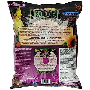 F.M.Brown'S Encore Premium Cockatiel Food