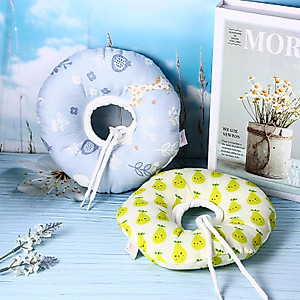 Avaner 2 Pcs Rabbit Recovery Collars, Small Pet After Surgery Protective Cone Collars for Rabbit, Guinea Pig, Kitten