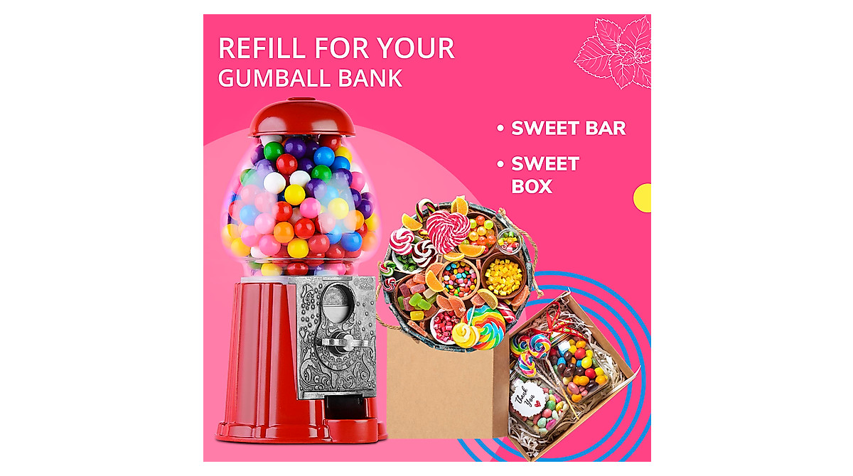 Chiclets Gum Assorted Colors & Flavors - Bulk Vending Refills