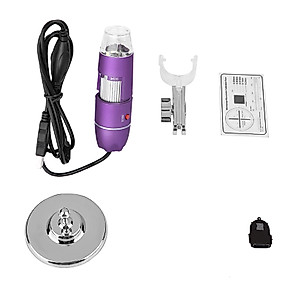 [USB Endoscope Camera] 500X Digital Microscope for Scalp & Skin Analysis - Hair Follicle Detector & Beauty Skin Analyzer - High-Resolution Imaging & Skin Testing with Software Compatible