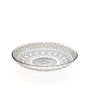 Barski Glass - Bowl - for Soup - Dessert - Pasta - Soup Plate - Designed -Set of 4-8.2" Diameter - Made in Europe