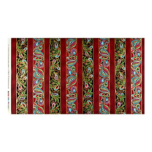 Benartex Cat-I-tude Christmas Cat-I-tude Stripe Multi Quilt Fabric