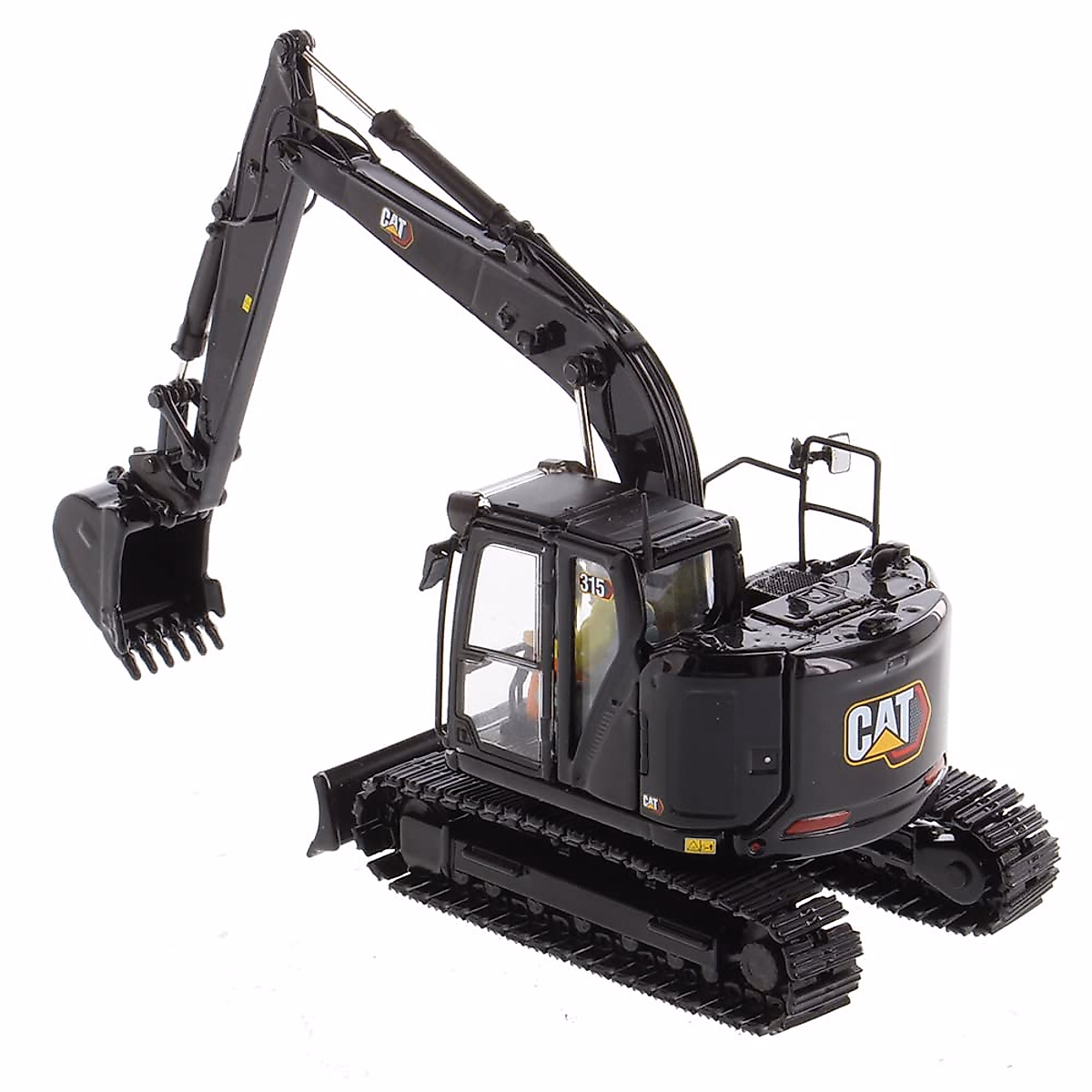 Diecast Masters 1:50 Scale Cat 315 Excavator, Special Black Finish - High Line Series 85957BK