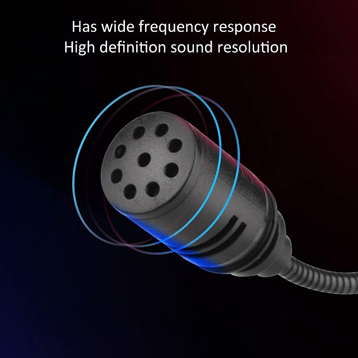 Archuu Mini Condenser Recording Microphone Audio Adapter for DJI for OSMO Action Sports Camera, Default