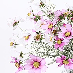 Gentille G Home Collection Artificial Purple Cosmos Stem 30" Tall (Purple, 1)
