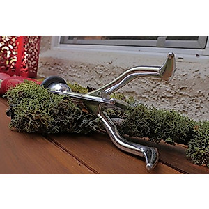 Garden Weasel Tiller – Till & Cultivate with Ease! – Features Dependable Aluminiron Construction, Non-Slip Comfort Grip, Two-Sided Prongs