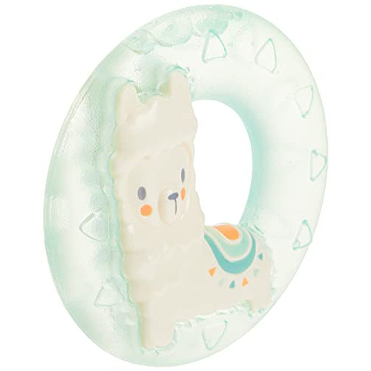 Itzy Ritzy Water-Filled Teether; Cute 'N Cool Llama Water Teether is Textured on Both Sides to Massage Sore Gums; Can Be Chilled in Refrigerator, Llama