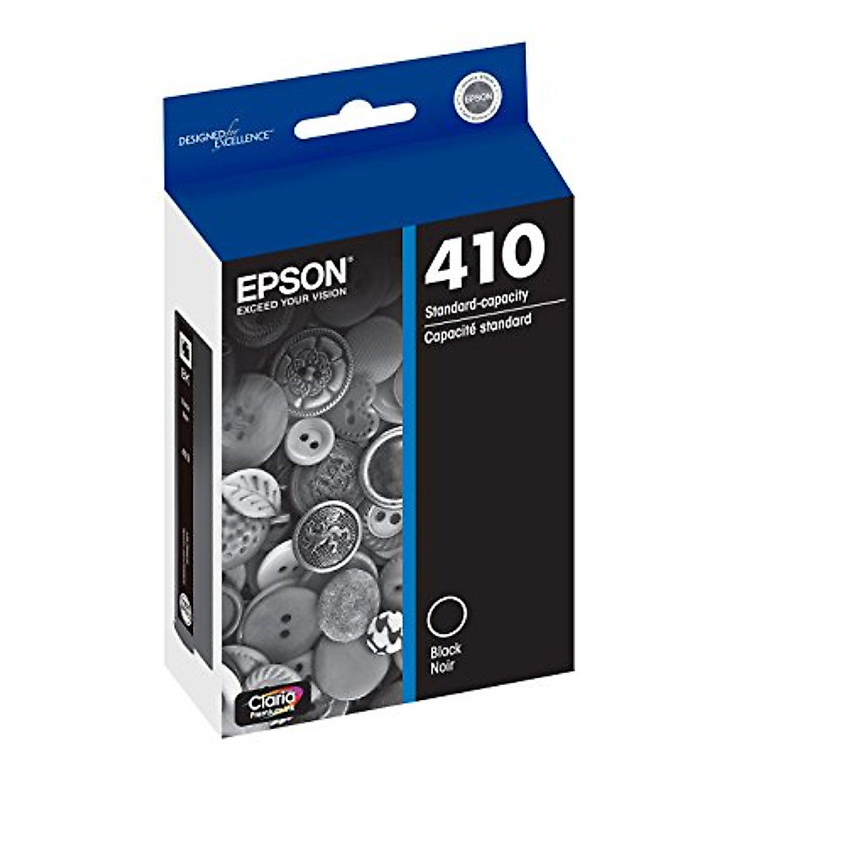 Epson T410520-S Claria Premium Multipack Ink,Photo Black and Color Combo Pack & 410 Ink Cartridge, Black