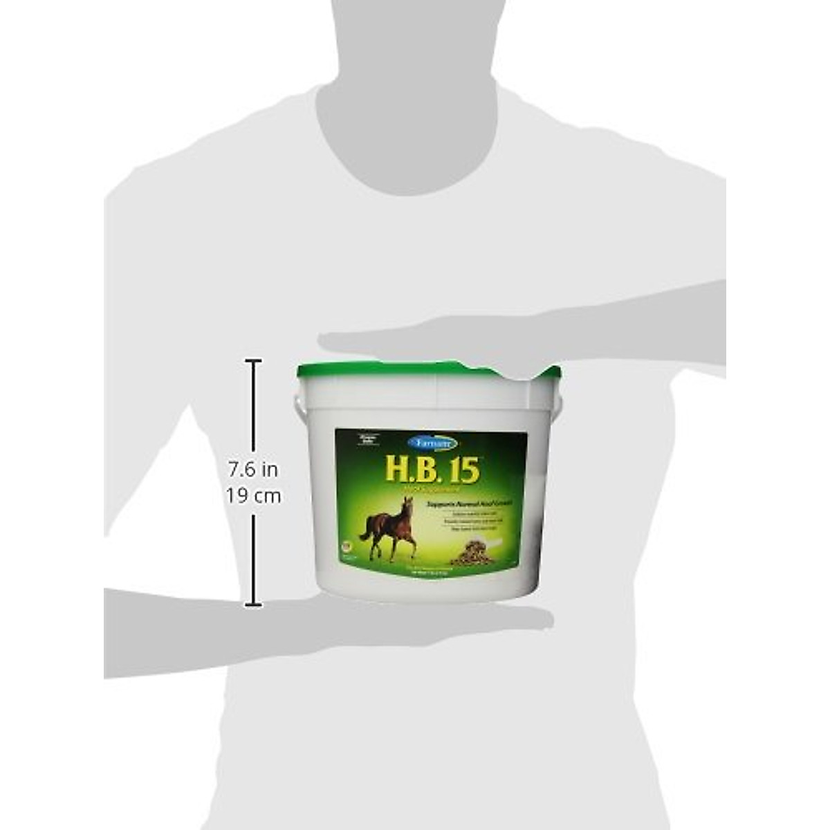 Farnam H.B. 15 Hoof Supplement, 7 Pound