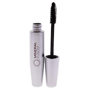 Mineral Fusion Volumizing Mascara, Jet, 0.57 Fl Oz (Pack of 1)