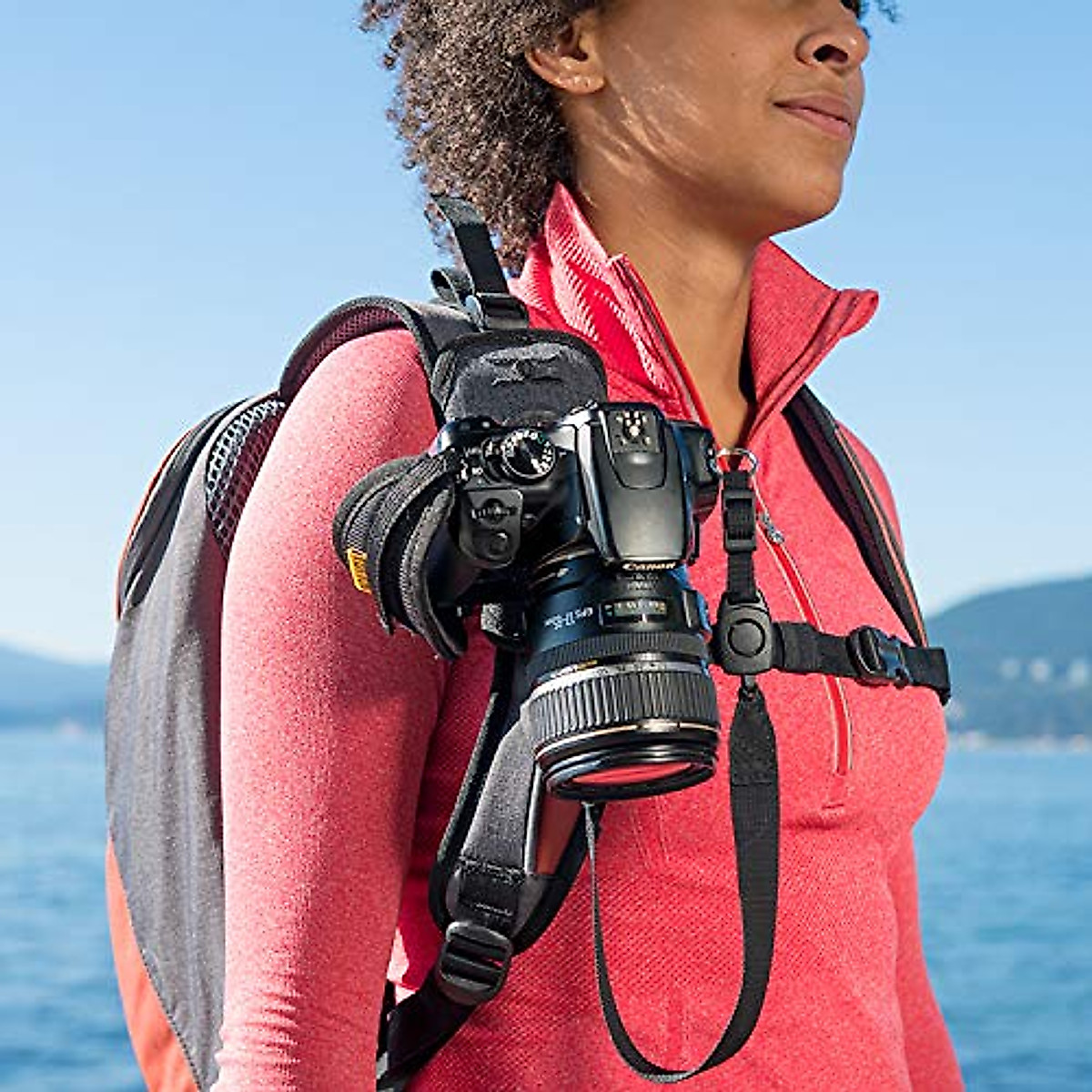 Cotton Carrier 288GREY CCS G3 Strap Shot for One Camera - Grey