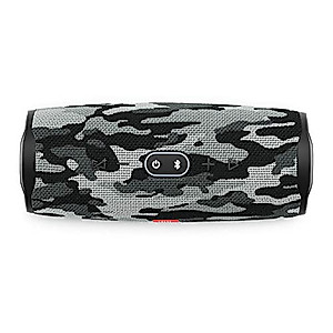JBL Charge 4 Portable Waterproof Bluetooth Speaker - Black Camo (Renewed)