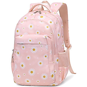 LEDAOU School Backpack Teen Kids Boys Girls Backpacks Teens Bookbag Casual Daypack School Bag