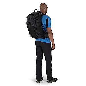 Osprey Manta 34L Men's Hiking Backpack with Hydraulics Reservoir, Oak Leaf Orange, One Size