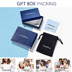 ChicSilver Minimalist Bar Earrings for Women Hypoallergenic 925 Sterling Silver Simple Small Geometric Stud Earrings for Sensitive Ears Valentines Day Gifts for Mothers Day