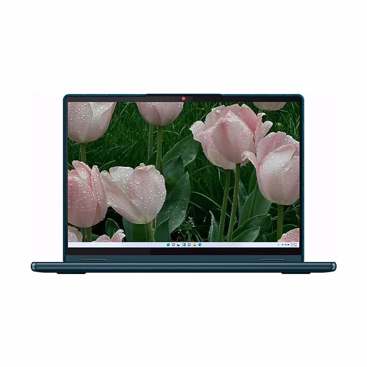 Lenovo Yoga 6 13.3" WUXGA (1920 X 1200) Touch 2-in-1 Laptop, Ryzen 5 5500U(2.1GHz), 6Cores, 8GB RAM, 256GB SSD, Webcam, Bluetooth, WiFi, Windows 11 Home, Dark Teal with Fabric A Cover, EAT Cloth