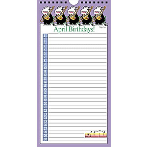 Mom's Birthday Calendar (revised edition)
