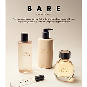 Victoria's Secret Bare Fragrance Mist, Notes of Australian Sandalwood, Mandarin Madagascar & Egyptian Violet, Body Spray for Women (8.4 oz)