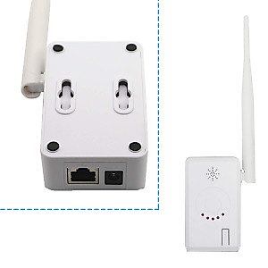 WiFi Range Extender, Wireless Security Camera Range Extender, Surveillance Camera WiFi Repeater, Wireless Extender with Power Supply, Wireless Network Repeater