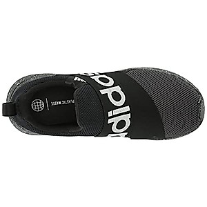 adidas Men's Lite Racer Adapt 6.0 Sneaker, Core Black/Core Black/White, 13