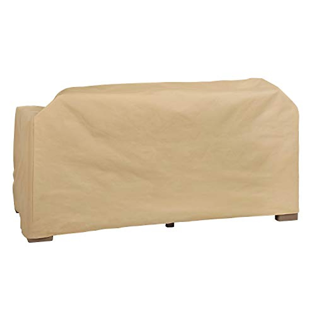 Modern Leisure® Basics Patio Loveseat Cover, 55" L x 33" W x 38" H, Khaki