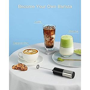 Famiworths Iced Coffee Maker with Milk Frother, Hot and Cold Single Serve Coffee Maker for K Cup Pod and Ground, Compact Coffee Machine 2 in 1 with Descaling Reminder and Self Cleaning