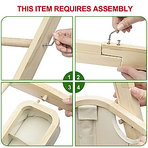 ReactDecor Wall Leaning Bathroom Ladder Shelf Hamper - 3 Tier Wooden Towel Rack Ladder Laundry Basket - Wooden Blanket Ladder Towel Rack - Wood Towel Ladder for Bathroom - Wall Leaning Ladder Shelf