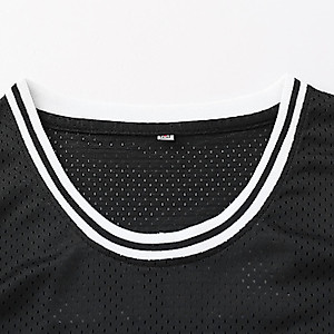 Eway Jersey #14 Basketball Jerseys S-XXXL(Black, S)