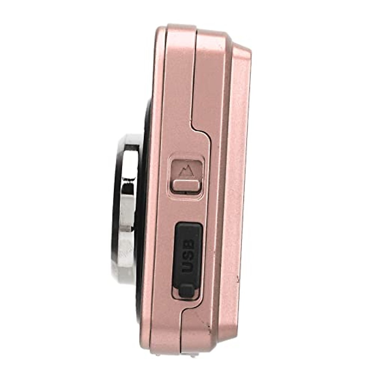 4K Digital Camera, 2.7in LCD Display, Vlogging Camera, 8X Zoom, 48MP, Rechargeable Mini Camera, with Fill Light, Anti Shake, for Photography Continuous Shooting (Pink)