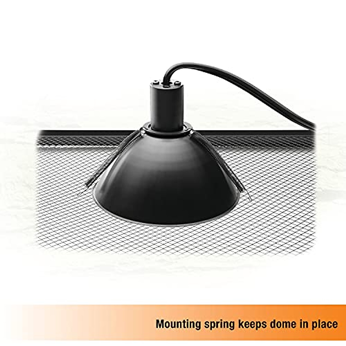 Zilla Light & Heat Halogen Mini Dome For Reptile Terrariums One Size