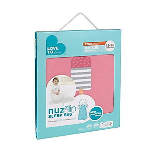 Love To Dream Nuzzlin Sleep Bag, Pink, Small