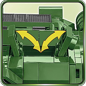 COBI Historical Collection SU-100 SPG Vehicle , Green