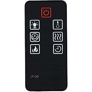 Compatible with Muskoka Electric Fireplace Remote Control JY-3G