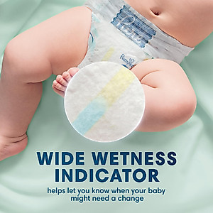 Diapers Size 1, 198 Count - Pampers Pure Protection Disposable Baby Diapers, Hypoallergenic and Unscented Protection (Packaging & Prints May Vary)