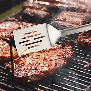 HomeEase BBQ Grill Tool Set- Stainless Steel Barbecue Grilling Accessories with 6 Utensils and Carrying Case