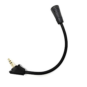 TNE Replacement Cloud Alpha Game Mic 3.5mm Microphone Boom only for Kingston HyperX Cloud Alpha/Cloud Alpha S Pro PS4 Xbox One Nintendo Switch Computer PC Gaming Headsets