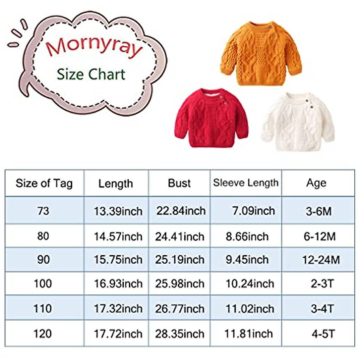 Newborn Baby Boys Girls Sweater Romper Long Sleeve Knitted Jumpsuit Outfit with Warm Hat Set (12-24 Months) Cream