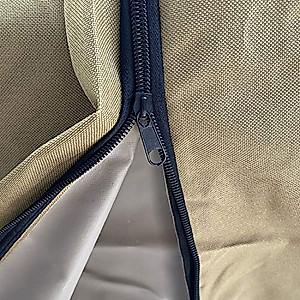 600D Heavy Duty Waterproof Standup Patio Heater Cover, Heater Cover for Outdoor with Zipper, 21" x 21"x 90"