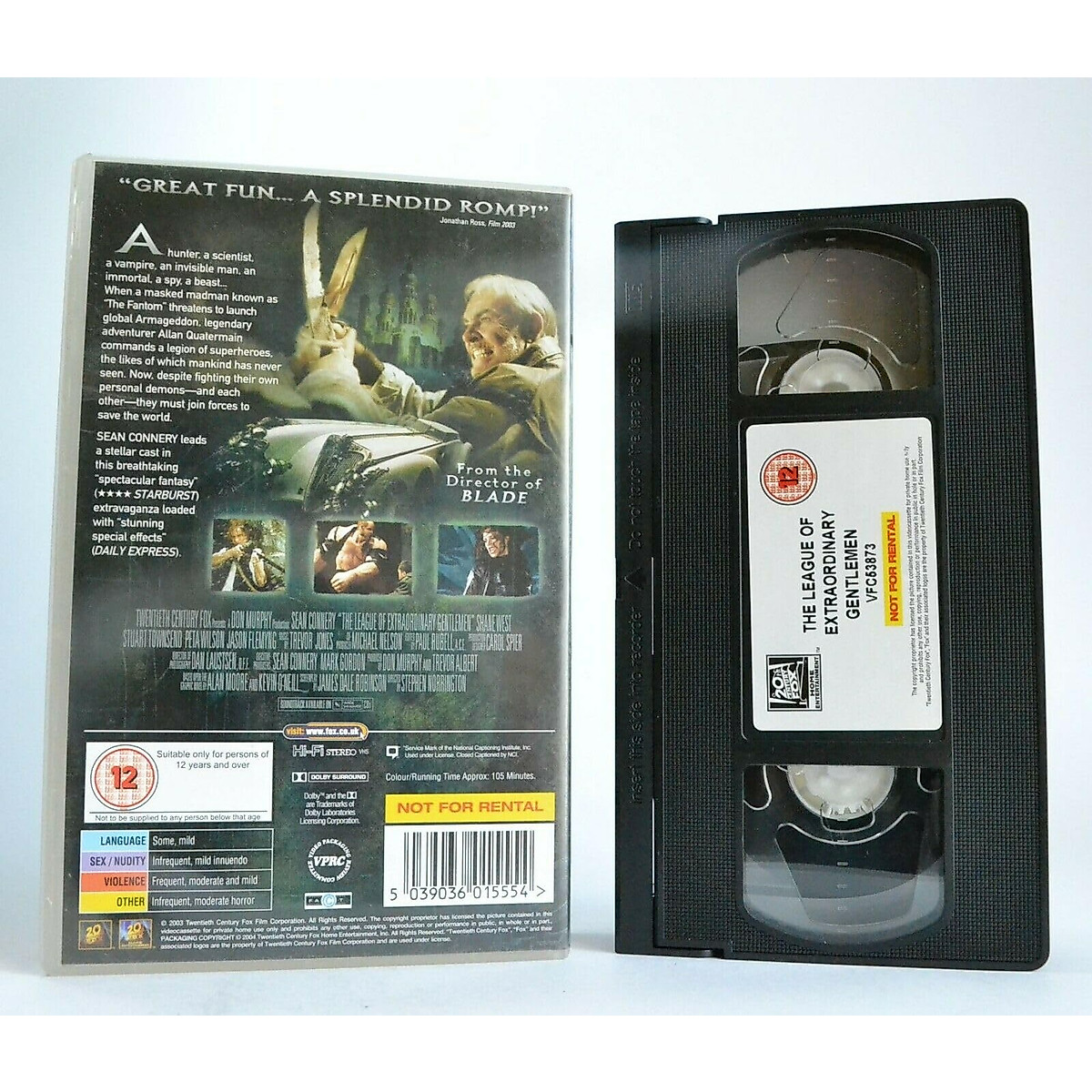The League of Extraordinary Gentlemen [VHS]